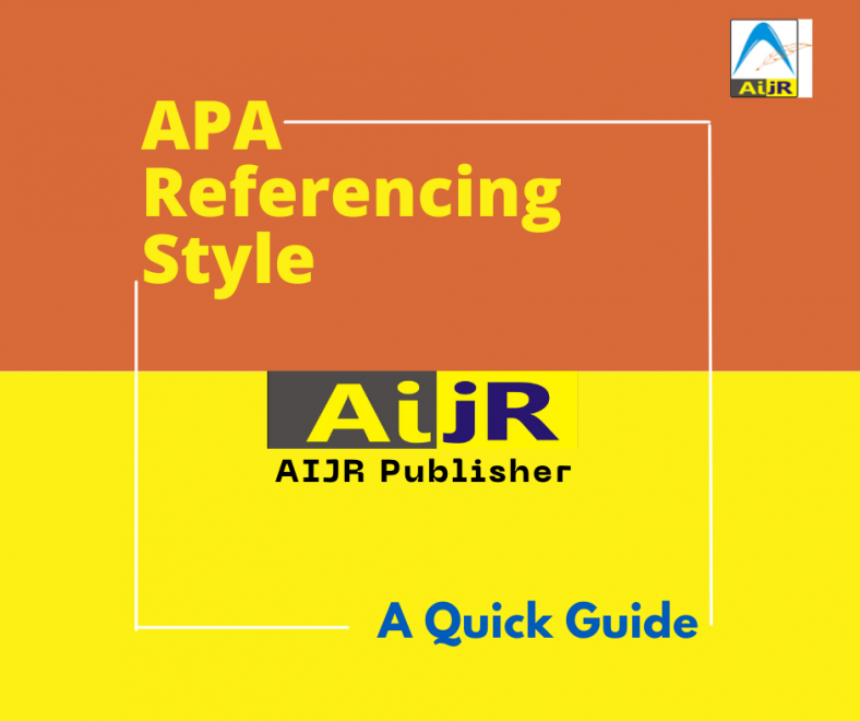 APA Referencing Style: A Quick Guide