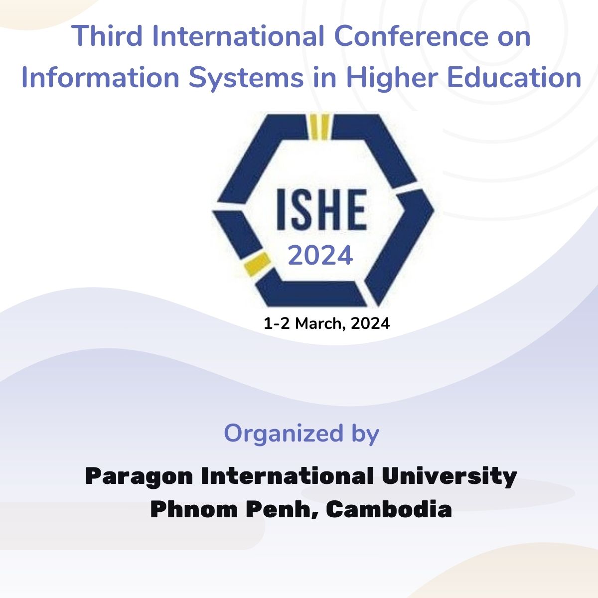 ISHE 2024 » Third International Conference on Information Systems in ...