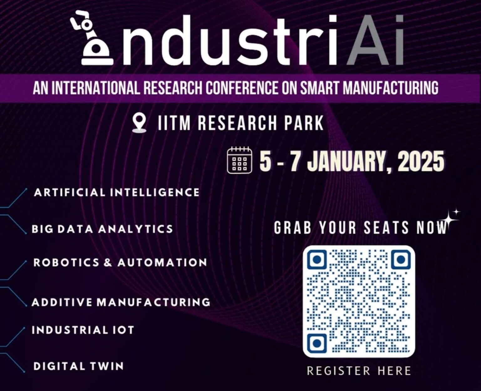 IndustriAI Conference at IIT Madras - Shaastra 2025